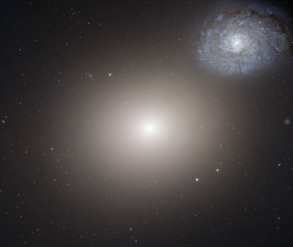 La Elíptica M60 con la Espiral NGC 4647 – astronomia-iniciacion.com